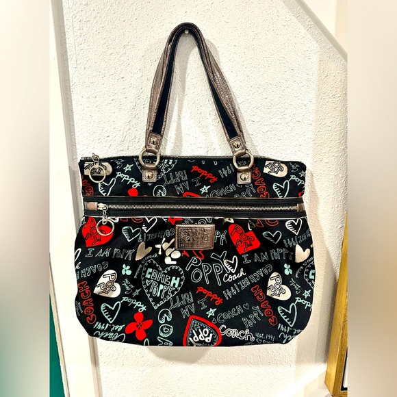Coach | Bags | Coach Signature Large Poppy Purse | Poshmark